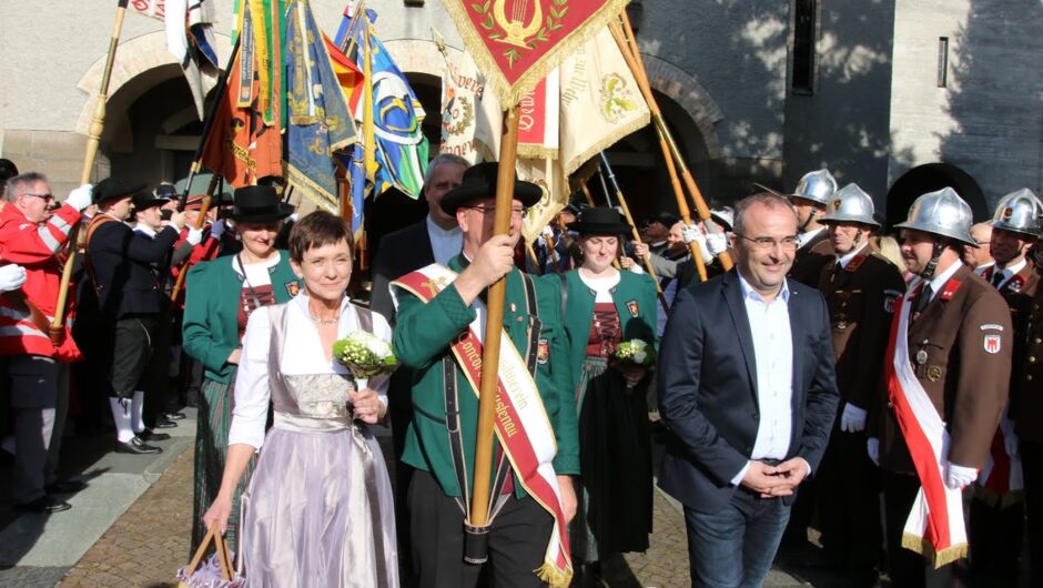 Musikverein Concordia freut sich über neue Fahne - Marktgemeinde Lustenau